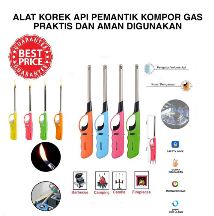 Pemantik Gas Korek Api Kompor Ligther Pemantik Api Korek Api Gas / Alat ...