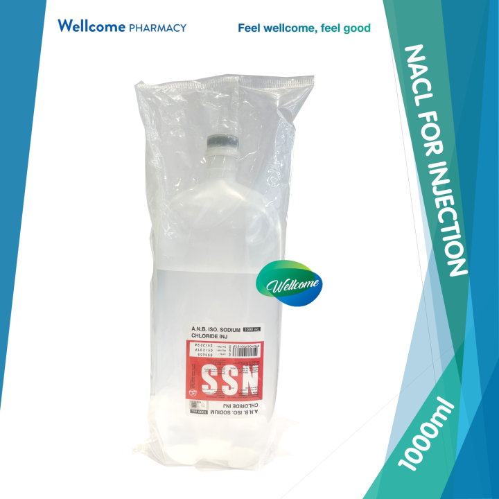 A.N.B Isotonic Normal Saline (Sodium Chloride 0.9% w/v) for Injection ...