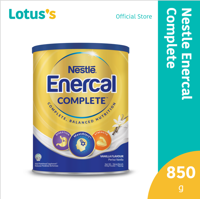 Nestle Enercal Complete Adult Milk Powder 850g | Lazada