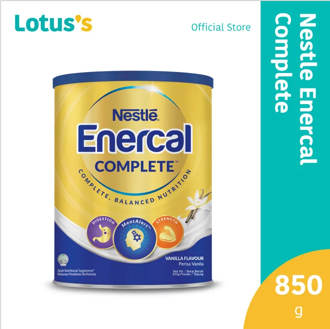 Nestle Enercal Complete Adult Milk Powder 850g | Lazada