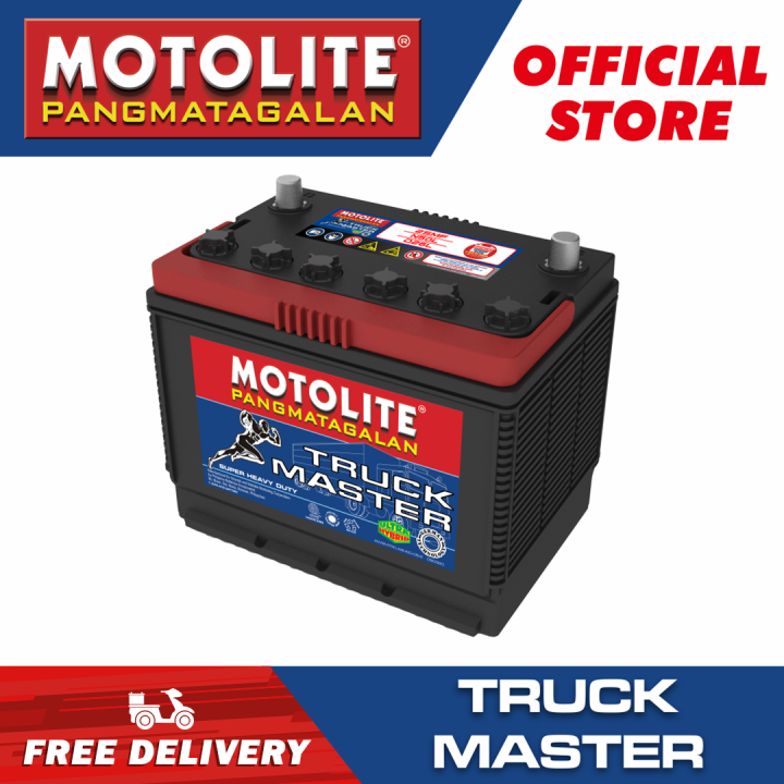 Motolite TRUCKMASTER (12mos Warranty) Automotive Battery | Lazada PH