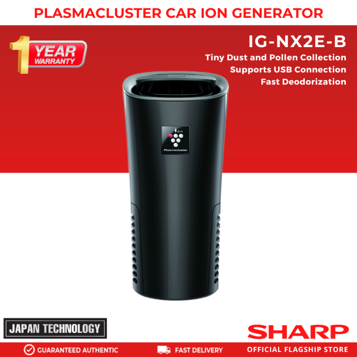 Sharp IGNX2E Plasmacluster Car Ion Generator | Lazada PH