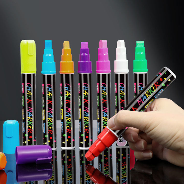 Liquid Chalk Markers for Blackboards Erasable Car Window Paint Pens For ...