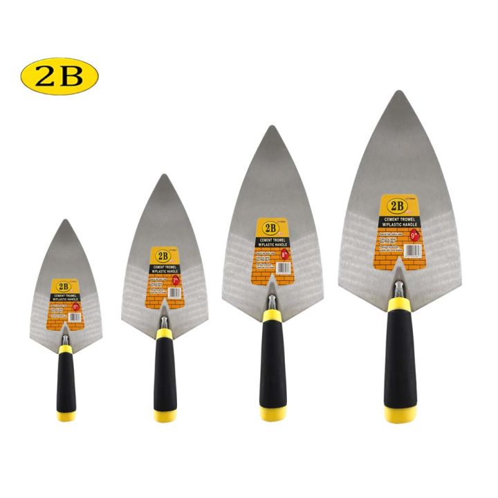 Pointed Cement Trowel TPR Handle Heavy Duty for Leveling,Spreading ...