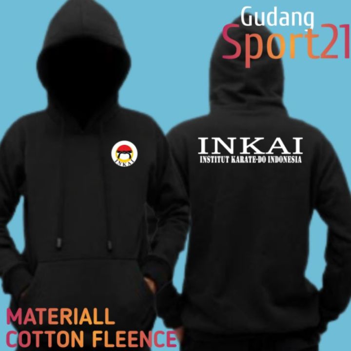 jaket hoodie inkai institut karate do indonesia hoodie inkai | Lazada ...