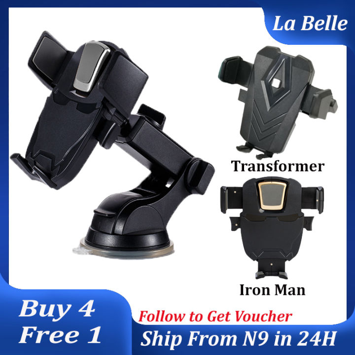 Car Phone Holder Ready Stock Malaysia 汽车车载手机支架电话吸盘架 Handphone Stand ...