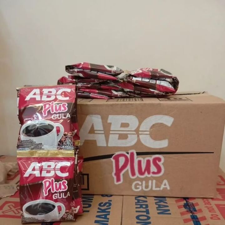 KOPI ABC plus gula 1 renteng isi 10 sachet ( 10 sachet x 18gr ...
