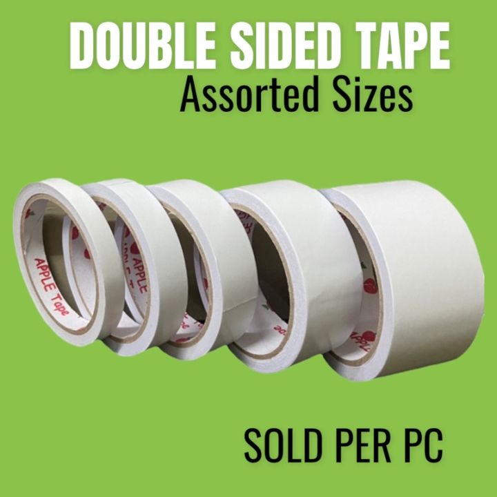 Double Sided Tape (Assorted Sizes)(Tissue Type) | Lazada PH
