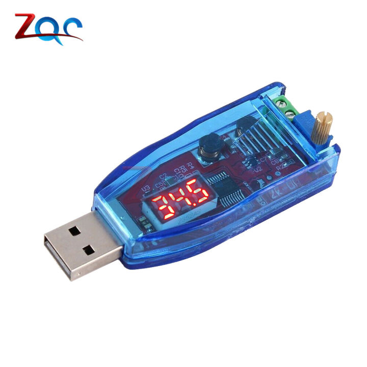 DC-DC 5V to 3.3V 9V 12V 24V USB Step UP Step Down Power Supply Module Adjustable Boost Buck ...