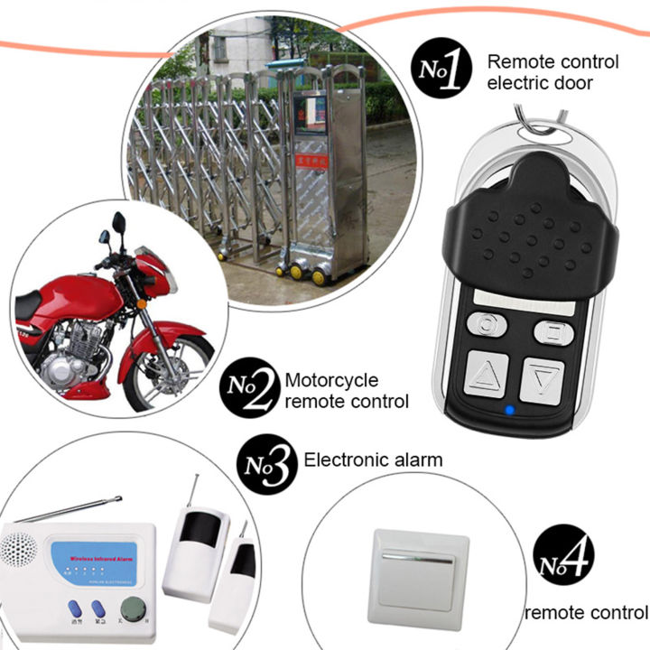 Garage Door Opener Cloning Remote Controller 4-Button Programmable ...