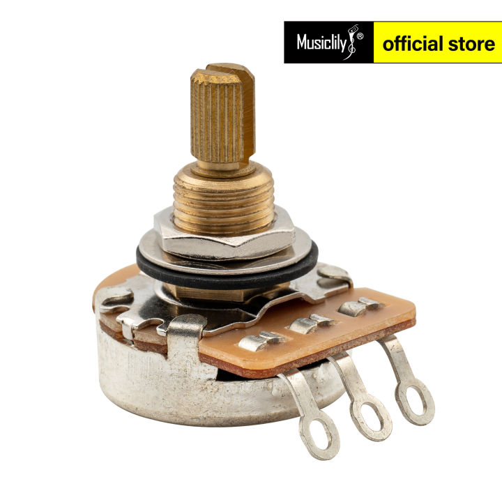 Musiclily Pro HD A500K/B500K Full Brass Inch Size Fine 24-Spline Split ...
