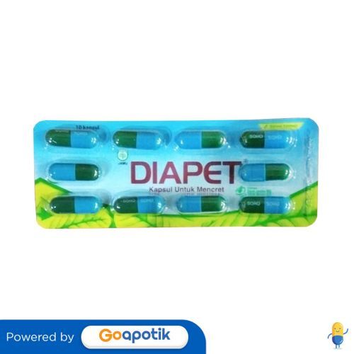 Diapet Strip Isi 10 Kapsul | Lazada Indonesia