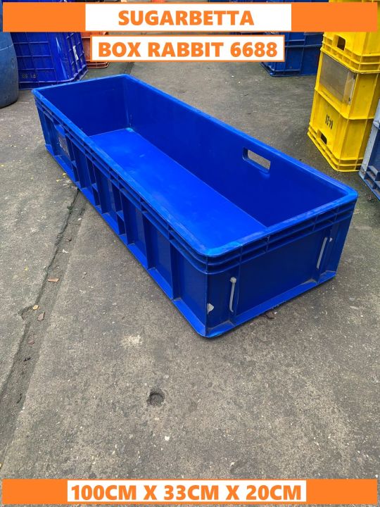 Box Container Bak Plastik Kontener Kandang Magot Reptile Rabbit 6688 ...