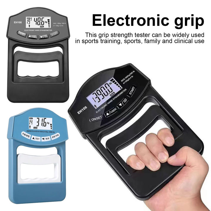 Electric Hand Dynamometer Electric Grip Strength Tester Digital Hand ...
