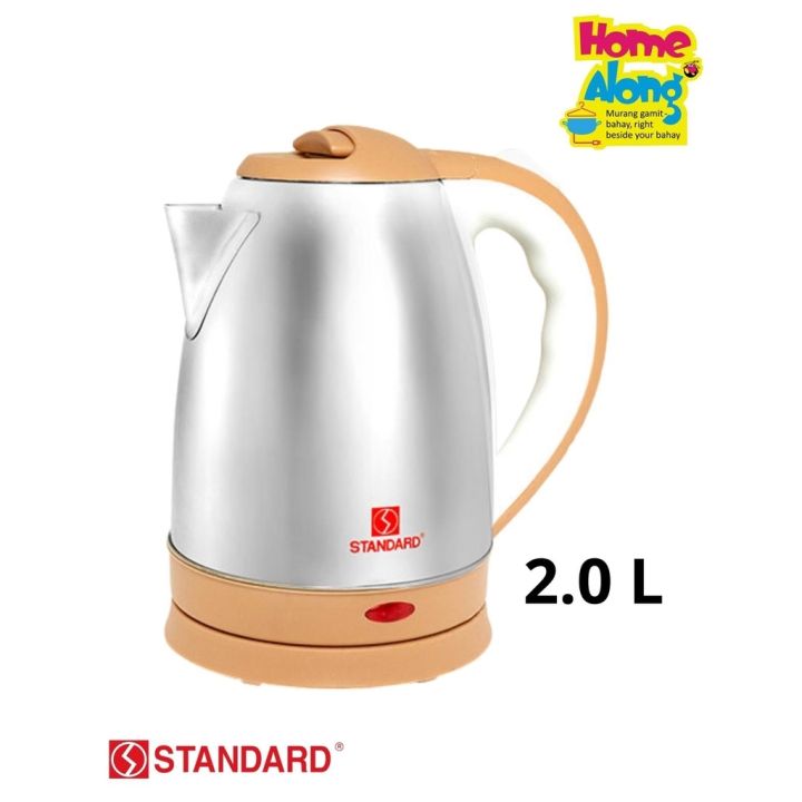 Standard 2.0L Stainless Steel Electric Kettle | Lazada PH