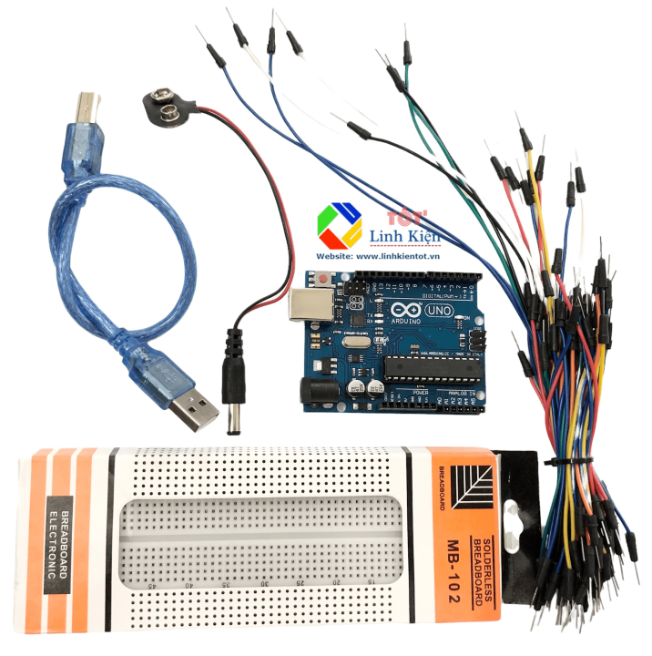 Bộ khởi đầu thực hành Arduino - siêu rẻ, siêu đơn giản | Lazada.vn