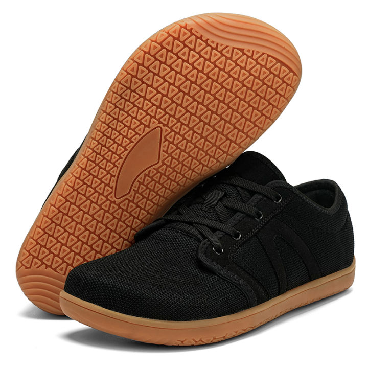 Men's Minimalist Barefoot Sneakers Wide Fit Zero Drop Sole Optimal ...