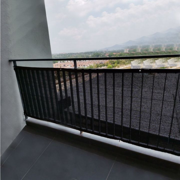 Heavy Duty Black Anti-UV Sunshade Net Yard Fence Privacy Mesh Garden ...