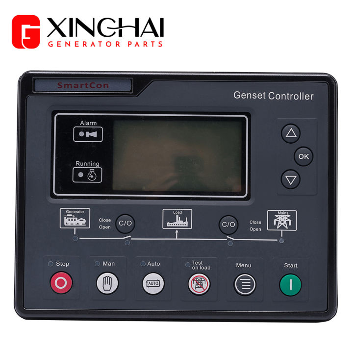 SL6120 AMF Diesel Generator Set Controller LCD Automatic start genset ...