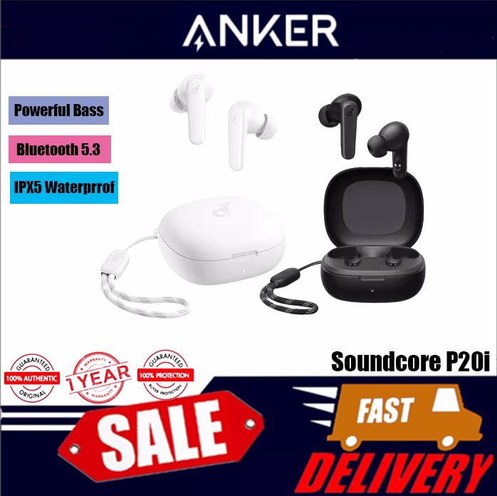 Soundcore P20i True Wireless Earbuds 10Mm Drivers With Big Bass ...