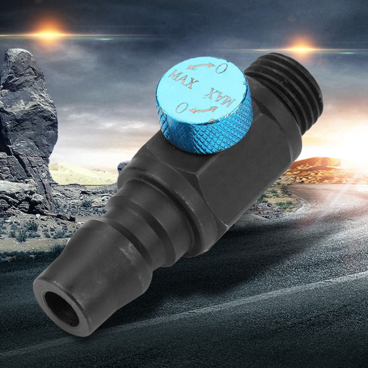 Pneumatic Parts Air Flow Speed Valve 1/4 Air Inlet Connector Air Flow ...