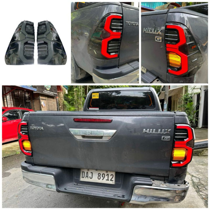 Toyota Hilux GRS 2024 - 2025 GR Tail Light Plug and Play | Lazada PH