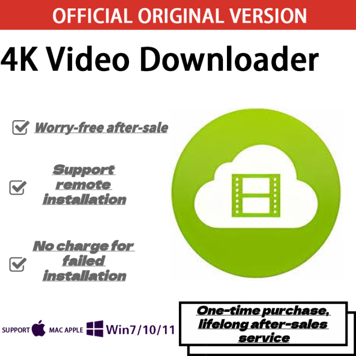 4K Video Downloader + Plus Professional Edition Video Download Software ...