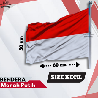 BENDERA MERAH PUTIH SIZE KECIL 80X50 | Lazada Indonesia