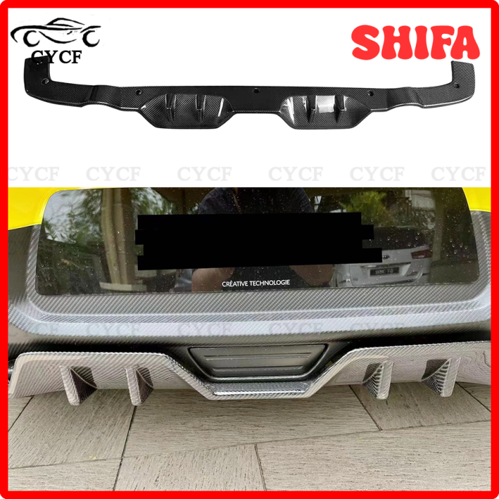 [SHIFA] For Suzuki Swift Sports ZC33S Series Carbon Fiber Rear Lip ...