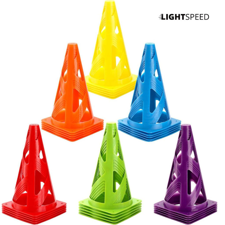 Cone Kerucut 23cm Lightspeed / Cone Kerucut Marker Alat Latihan ...