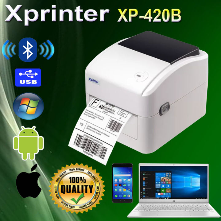 PRINTER THERMAL XPRINTER XP-420B TERMAL LEBEL LABEL BARCODE XPRINTER XP ...