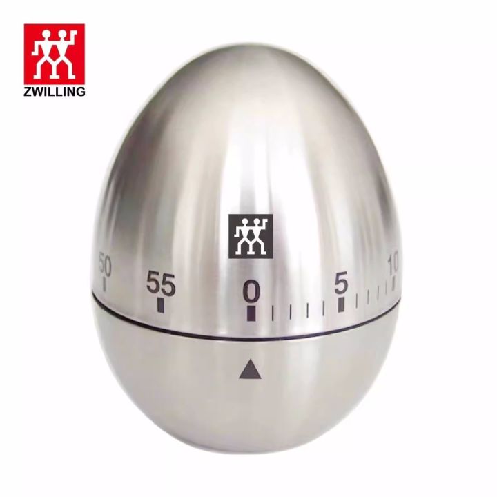 Zwilling kitchen timer timer reminder stainless steel egg shaped ...