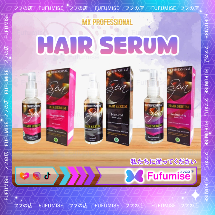 MX PROFESSIONAL Hair Serum | Serum Rambut | Perawatan Rambut 125ml ...