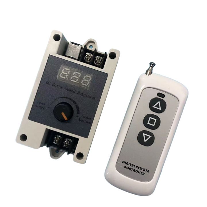 Wireless Remote Control DC Motor Speed Regulator Switch 12V 24V for ...