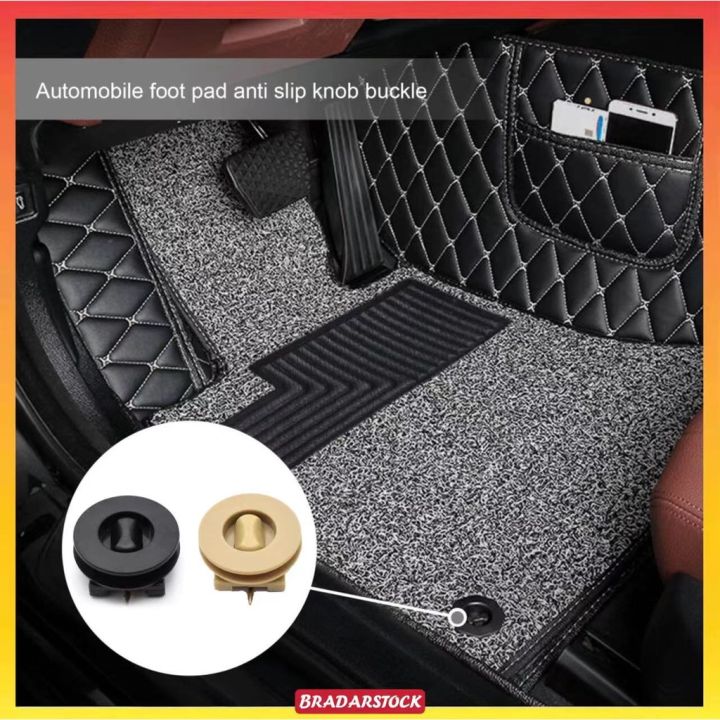 CAR FLOOR MAT CLIPS Carpet Fixing Clamps Holders Fastener Anti-Skid ...
