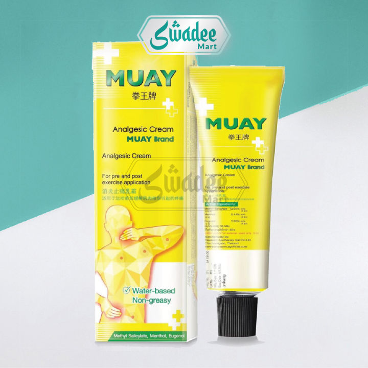 Muay Thai Cream Namman Muay Ointment Thai Boxing Analgesic 100g | Lazada