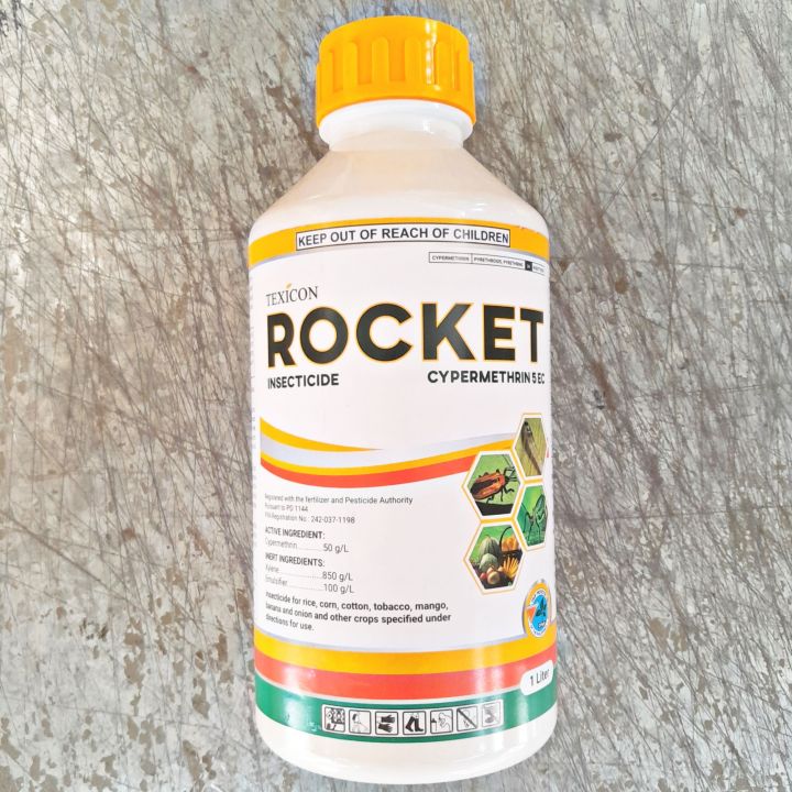ROCKET 5EC CYPERMETHRIN INSECTICIDE (1 LITER) by TEXICON | Lazada PH