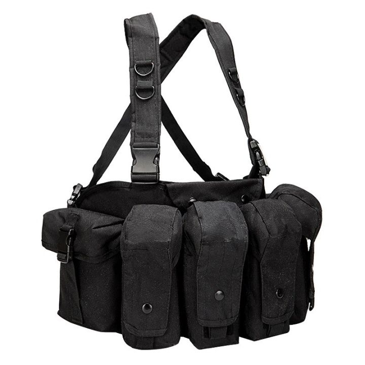 620Outdoor Vest Tactical Chest Rig Pouch Magazine Holder Bag Modular ...