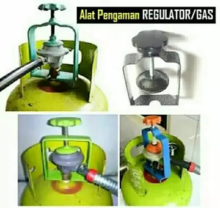 ALAT PENGAMAN REGULATOR GAS/ ALAT PENGUNCI TABUNG GAS | Lazada Indonesia