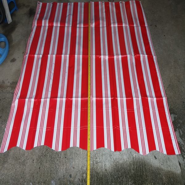 5ft x 8ft LONA AWNING (MAYAMA) STRIPE SUOTAN TUBO ONLY / TRAPAL / TOLDA ...