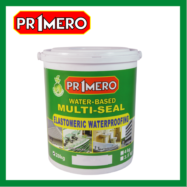 PRIMERO MULTI-SEAL WATERPROOFING PAINT - 20KG (WITH FREE PRIMERO TSHIRT ...