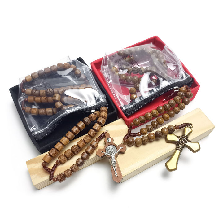 (Eksklusif) Devosi Rosario 77 Bapa Kami Kayu Galih KELOR Original / Kalung Rosario Galih Kelor ...