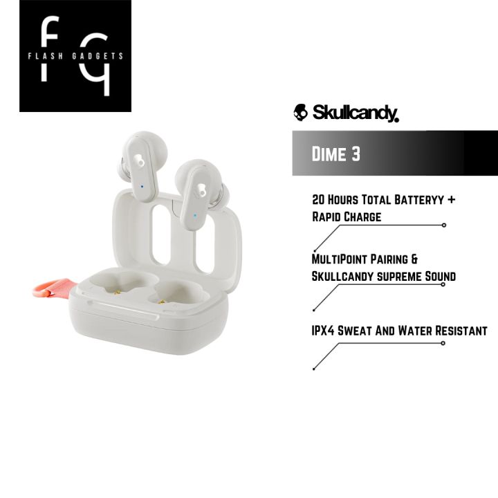 Skullcandy Dime 3 True Wireless Earbuds | 1 Year Skullcandy Warranty | Lazada