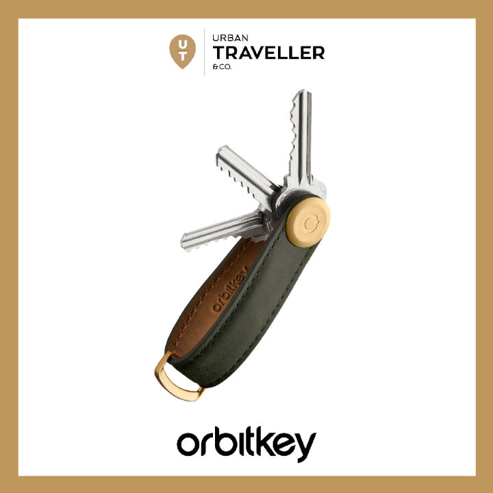Orbitkey Crazy Horse Leather | Key Organizers | Compact Key Holder ...