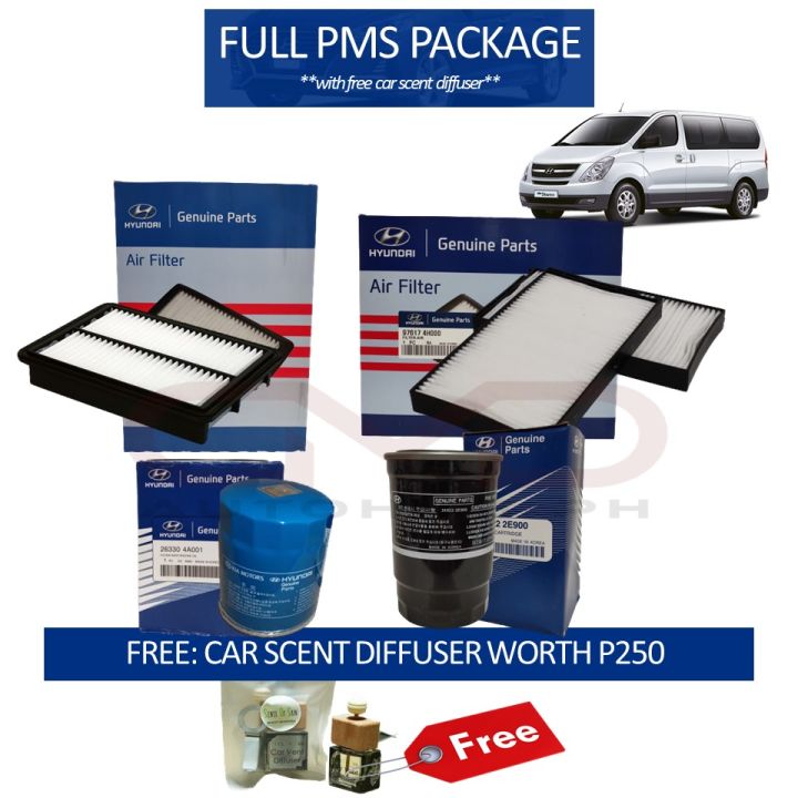 [Full PMS Combo Set] Oil Filter, Air Filter, Cabin Filter, and Fuel ...