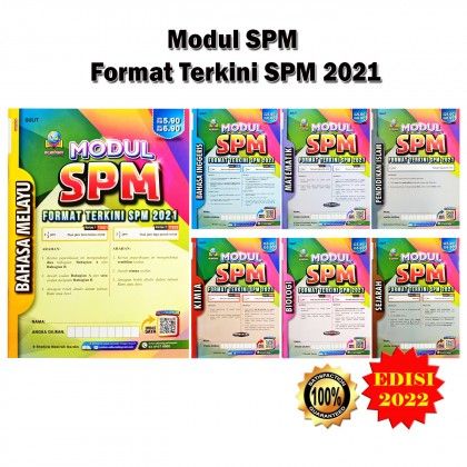 [TS]MODUL SPM FORMAT TERKINI SPM 2021 | Lazada
