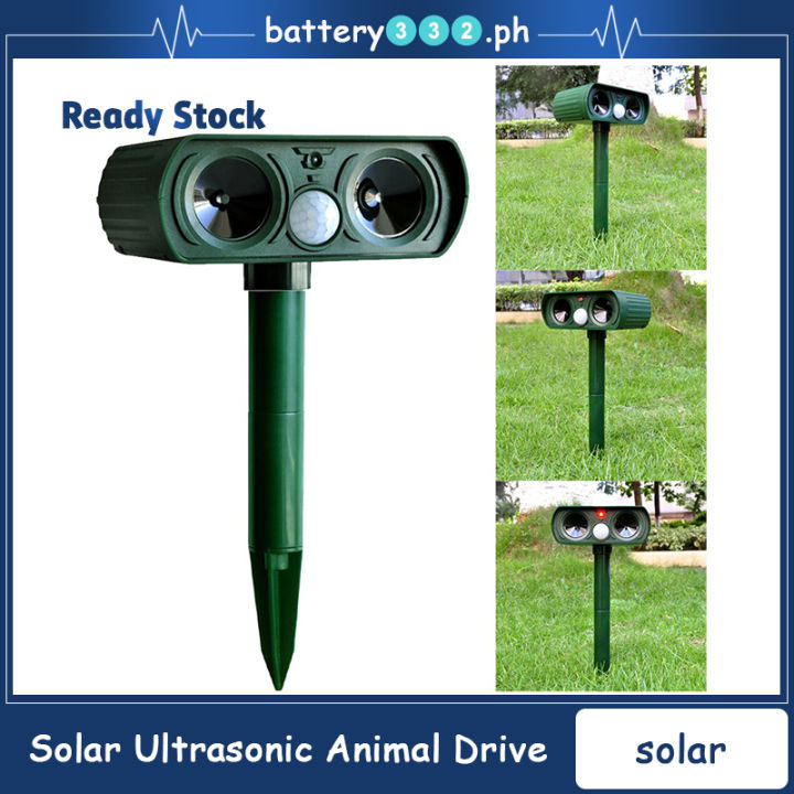 Ultrasonic Animal Chaser Infrared Solar Mice Drive Out Devices ...