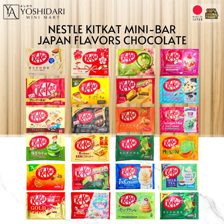 Nestlé Japan Kitkat Mini-Bar Flavored Chocolate | Lazada PH