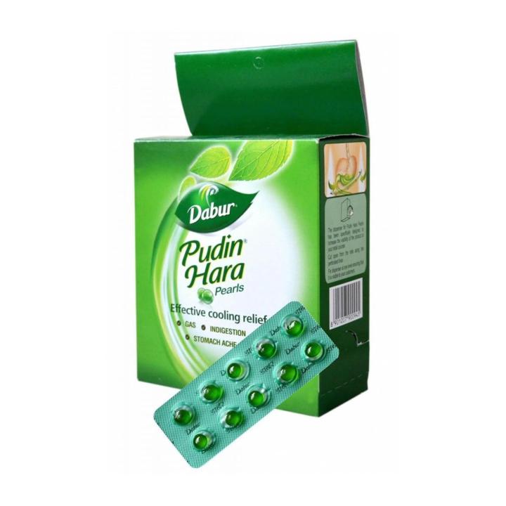 Dabur Pudin Hara Pearls 10 Perls x 12 Strips | Lazada Singapore