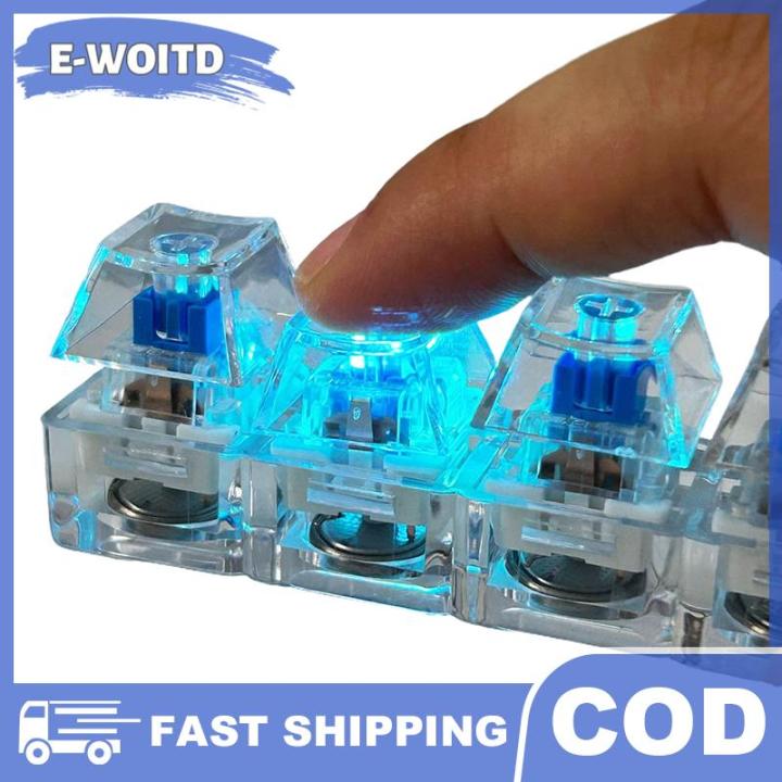 E-WOITD 4 9 Keys Mechanical Keyboard Axis Tester LED Keyboard Key Toy ...